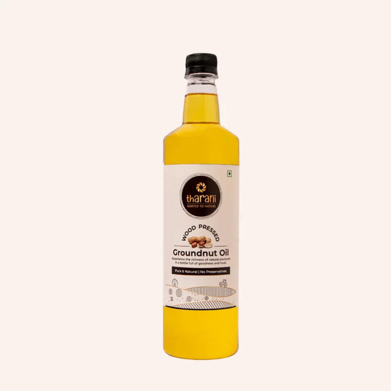 Buy Wood Pressed Groundnut Oil Online | Tharani